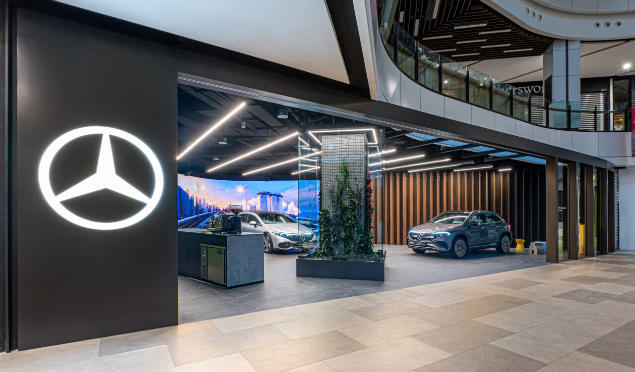 Mercedes-Benz Concept Store Opens at Great World Singapore