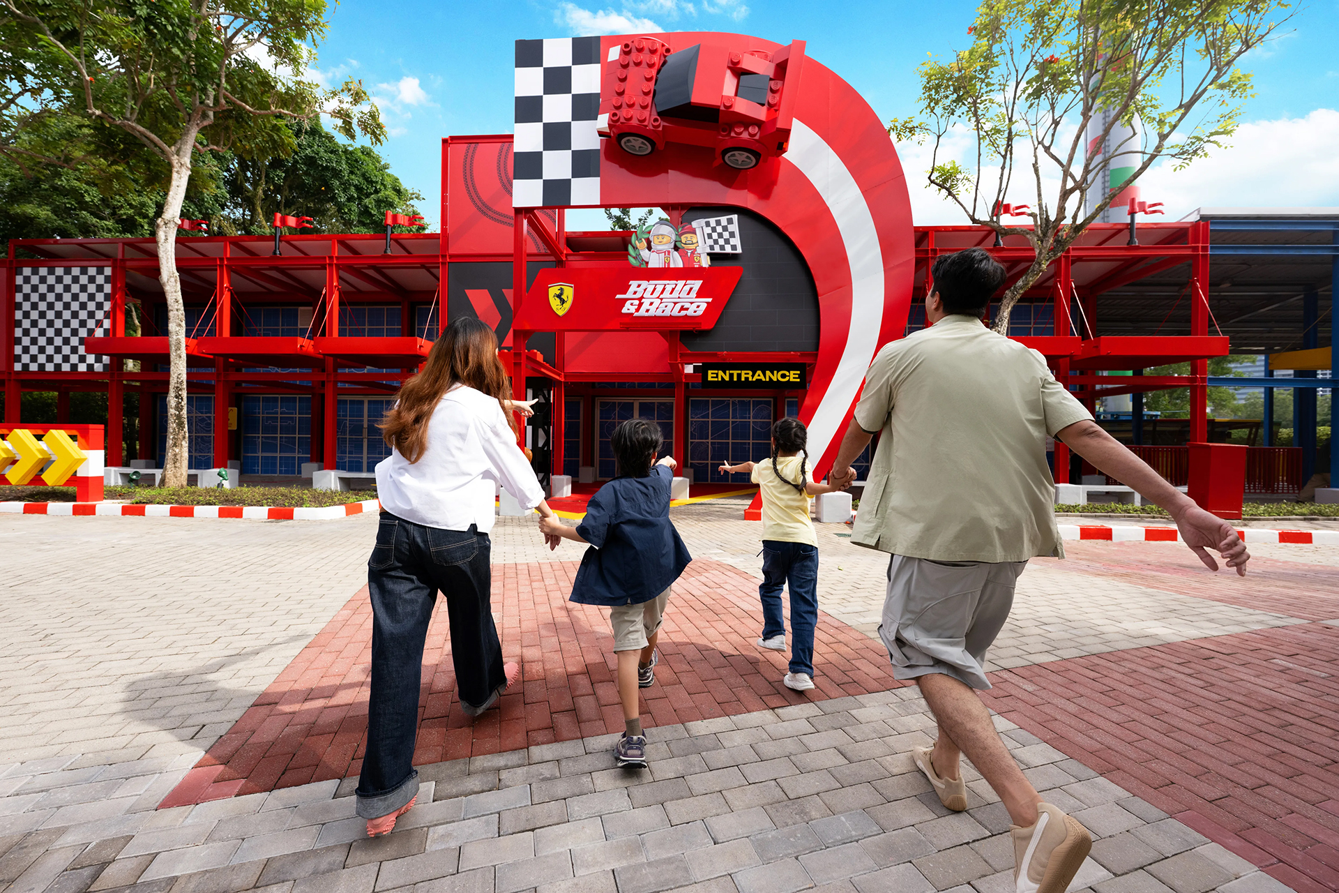 Asia’s First LEGO® Ferrari Build & Race Roars to Life at LEGOLAND ...